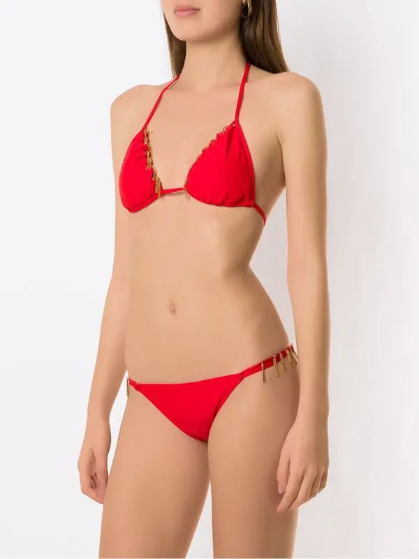 AMIR SLAMA Chain-link Bikini Set