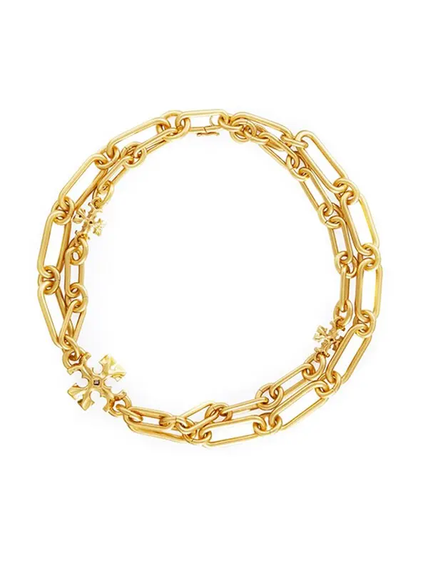 Tory Burch Roxanne Chain Layered Necklace