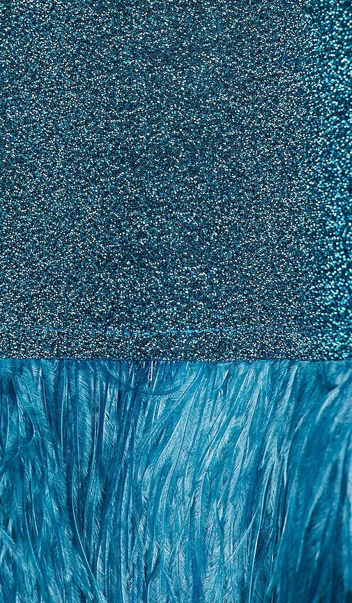 Oseree Lumiere Plumage Short Dress