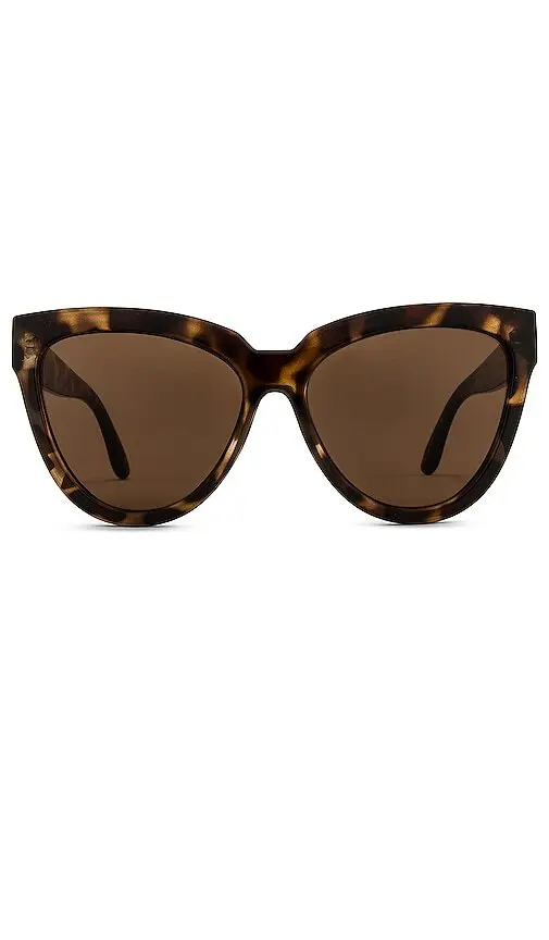 Le Specs Liar Liar Sunglasses - Volcanic Tort & Brown Mono