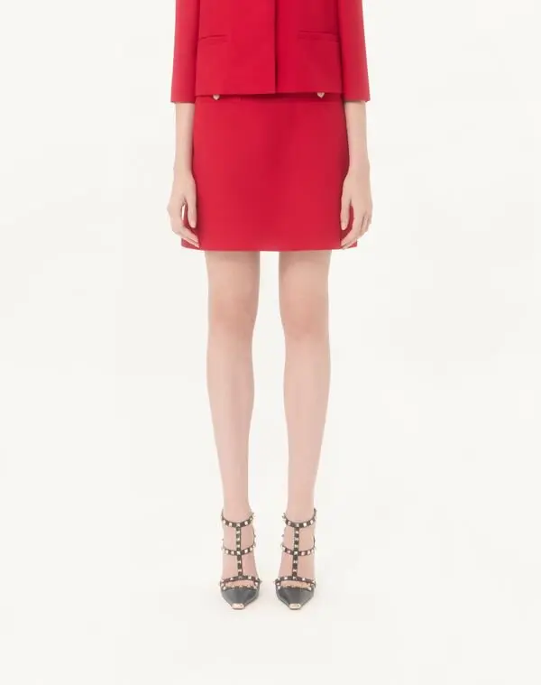 Valentino Garavani Crepe Couture Skirt - Paris