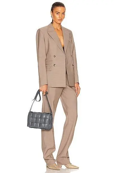 Bottega Veneta The Padded Cassette Bag In Grey