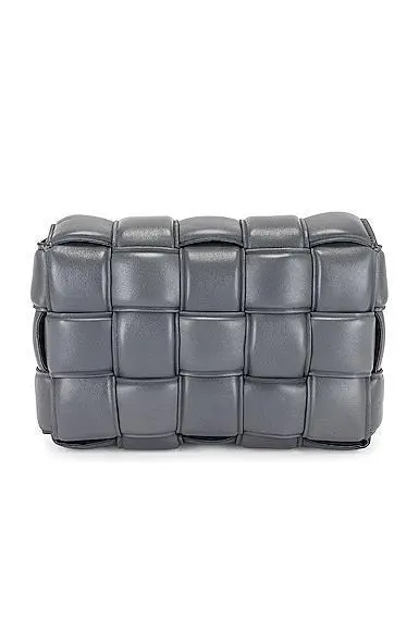 Bottega Veneta The Padded Cassette Bag In Grey