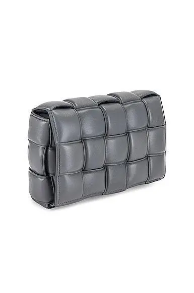 Bottega Veneta The Padded Cassette Bag In Grey