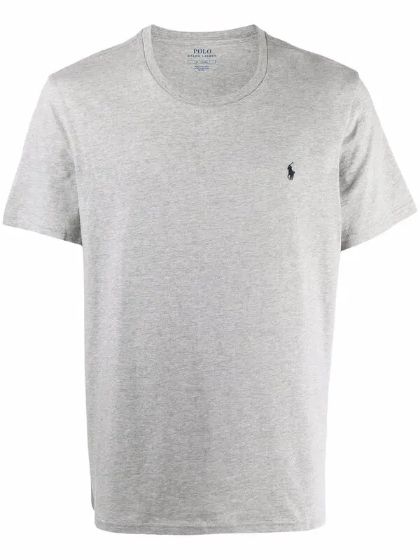 Polo Ralph Lauren Polo Pony-embroidered Cotton T-shirt - Grey