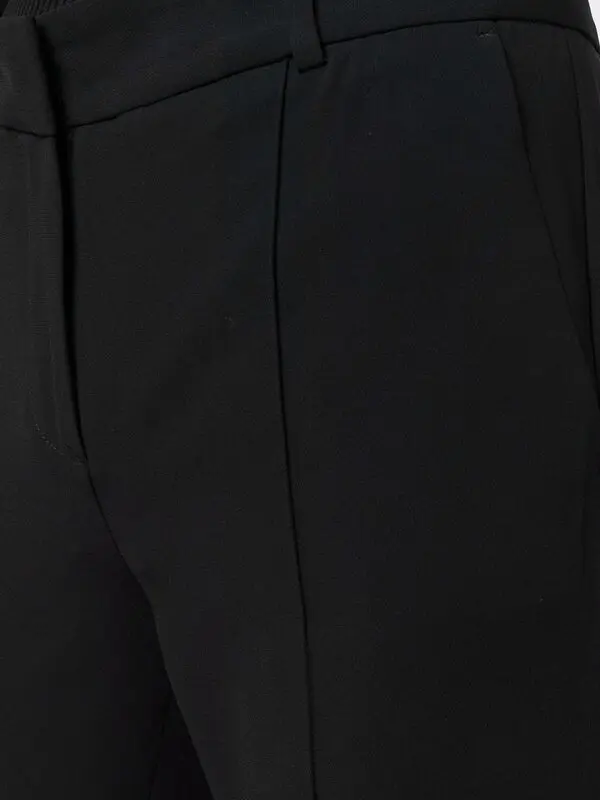 Michael Kors Cropped Crepe Trousers - Black