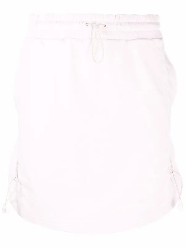 Alexander McQueen Draped Cotton Miniskirt - Purple