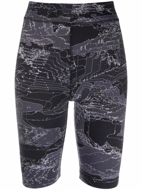 Alexander McQueen High-rise Cycling Shorts - Black