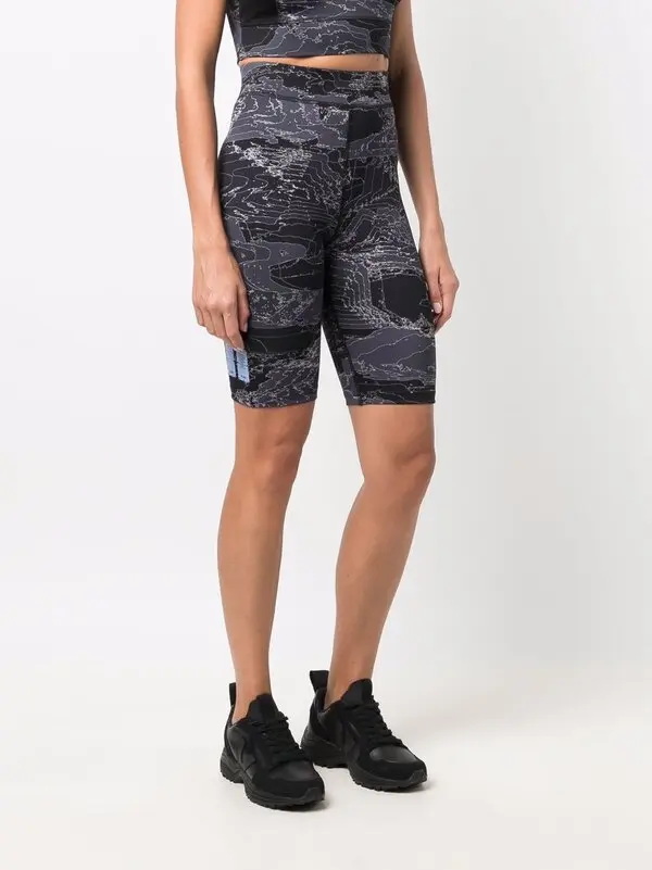 Alexander McQueen High-rise Cycling Shorts - Black
