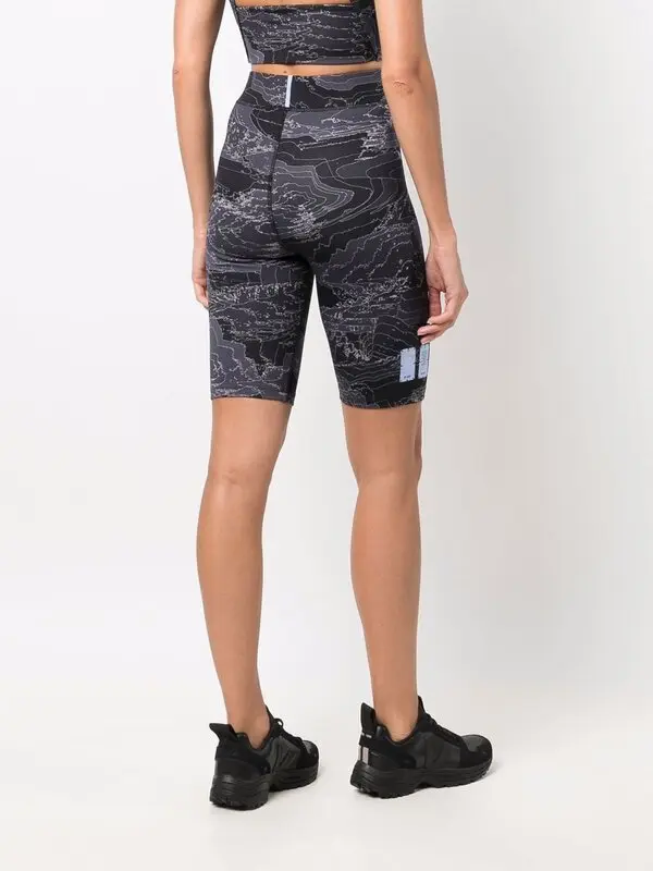 Alexander McQueen High-rise Cycling Shorts - Black