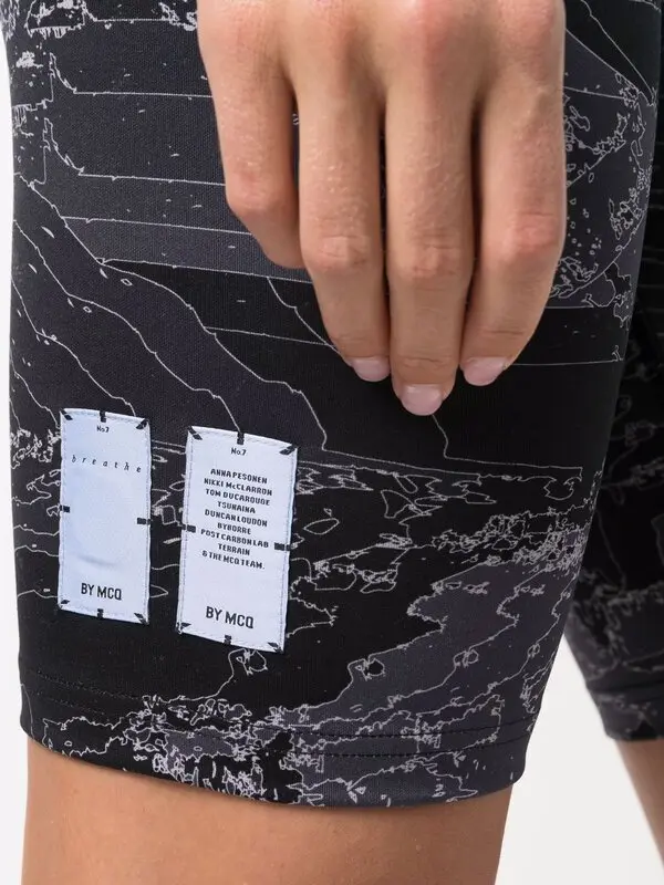 Alexander McQueen High-rise Cycling Shorts - Black