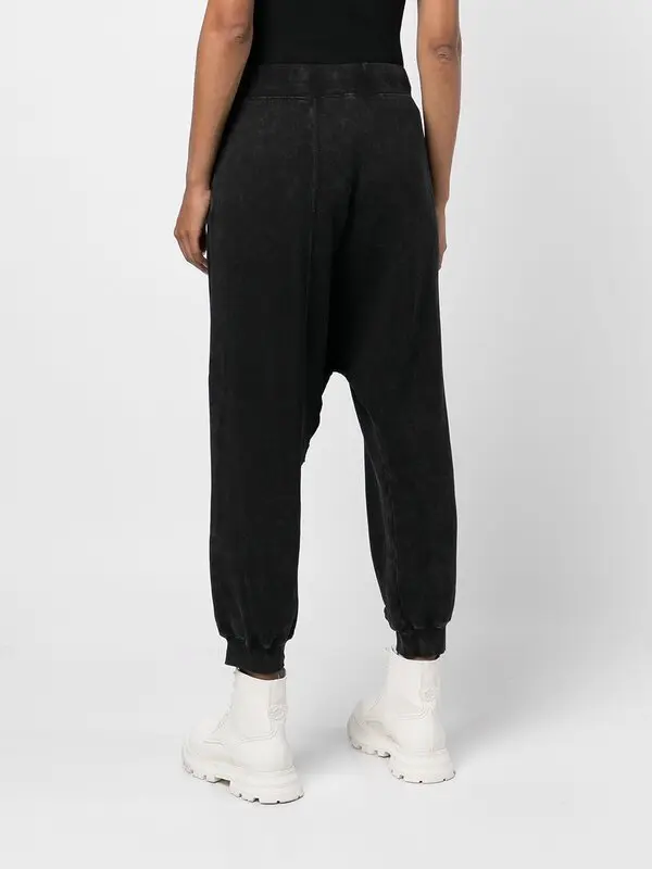 R13 Drop-crotch Logo-drawstring Joggers
