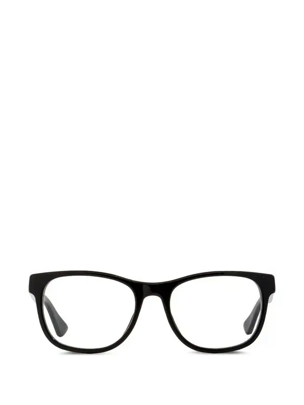 Gucci Rectangular Optical Glasses - Black