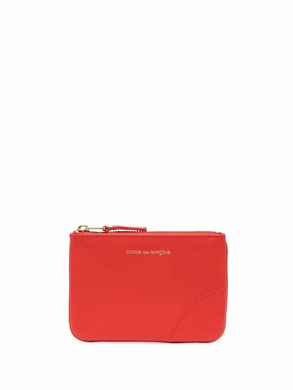 Comme Des Garçons Classic Leather Line' Card Holder - Orange