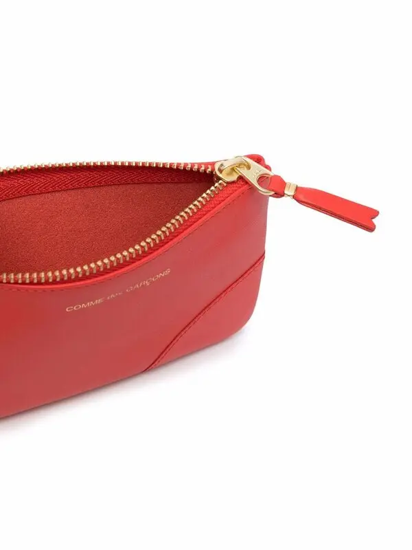 Comme Des Garçons Classic Leather Line' Card Holder - Orange