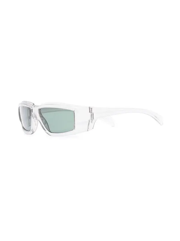 Rick Owens Rectangular Frame Sunglasses - Neutrals