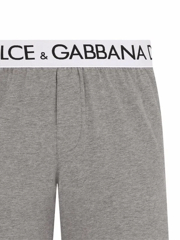Dolce & Gabbana Logo-waistband Boxer Shorts - Grey