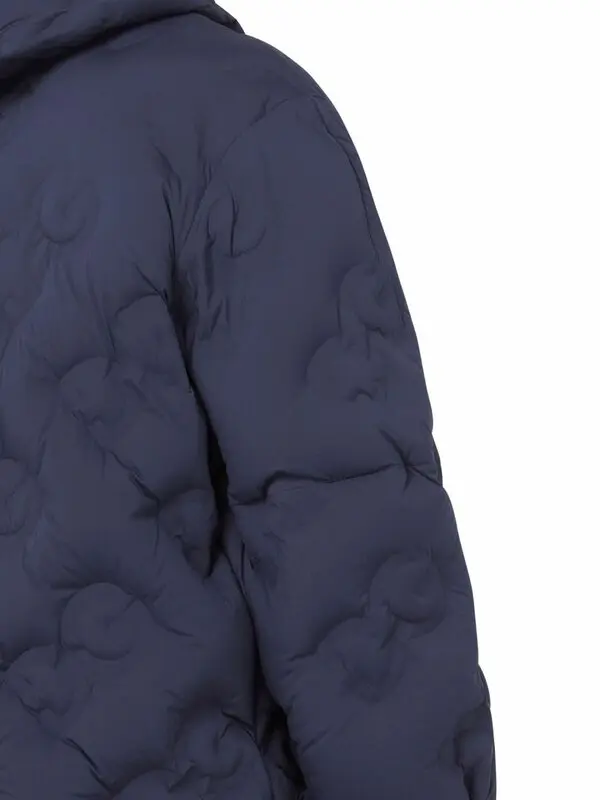 Dolce & Gabbana Quilted Logo Coat