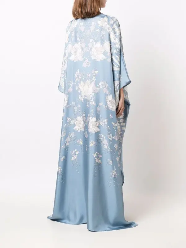 Emilio Pucci Rugiada-print Twill Kaftan