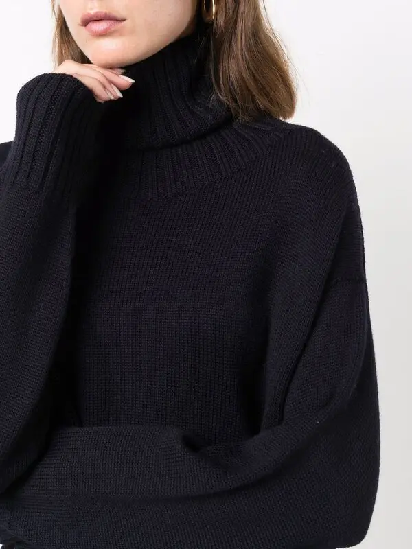 DRUMOHR Roll-neck Merino Jumper