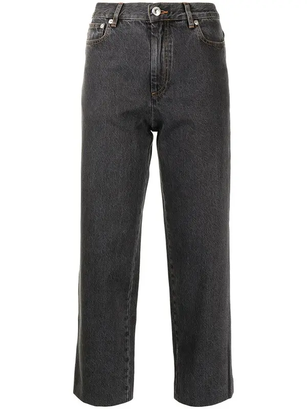 A.p.c. High-rise Cropped Jeans