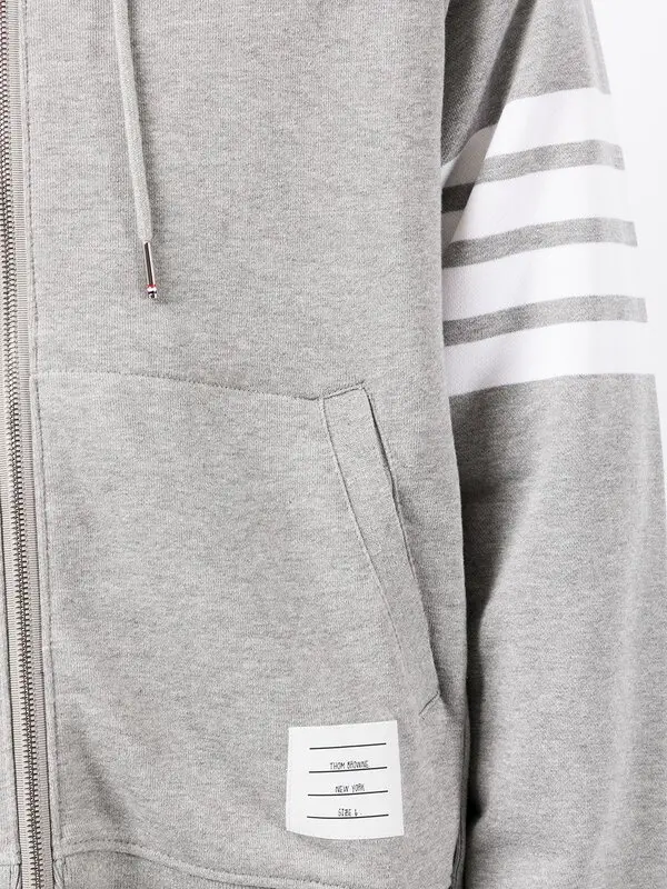 Thom Browne 4-bar Hoodie