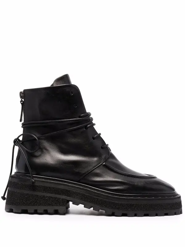 Marsèll Carro Ridged-sole Leather Boots