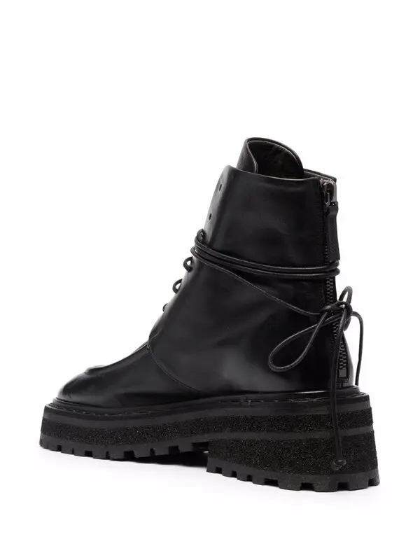 Marsèll Carro Ridged-sole Leather Boots
