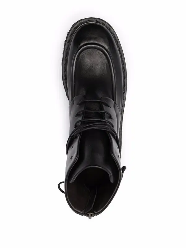 Marsèll Carro Ridged-sole Leather Boots