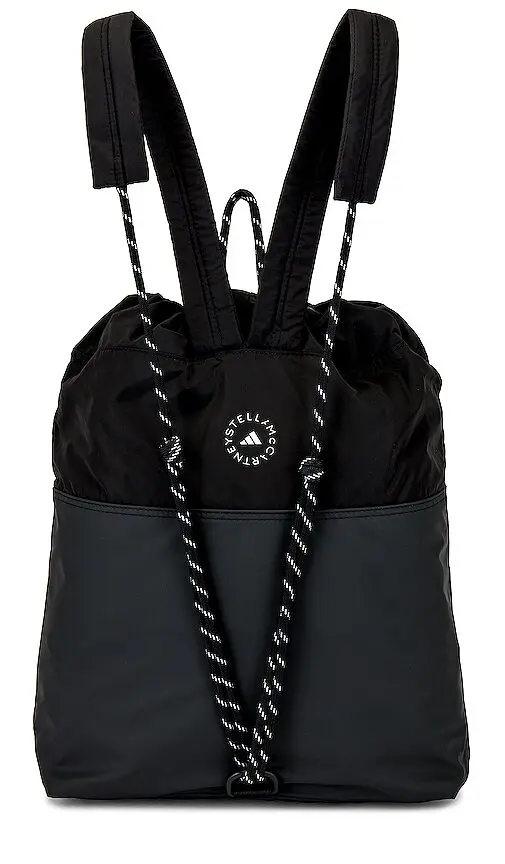 Adidas By Stella McCartney Asmc Gym Sack In Black