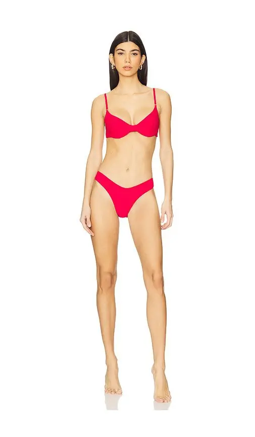 BOAMAR Saal Bikini Bottom - Red Cherry