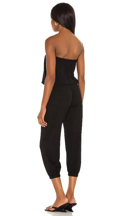 BOBI Strapless Jersey Jumpsuit