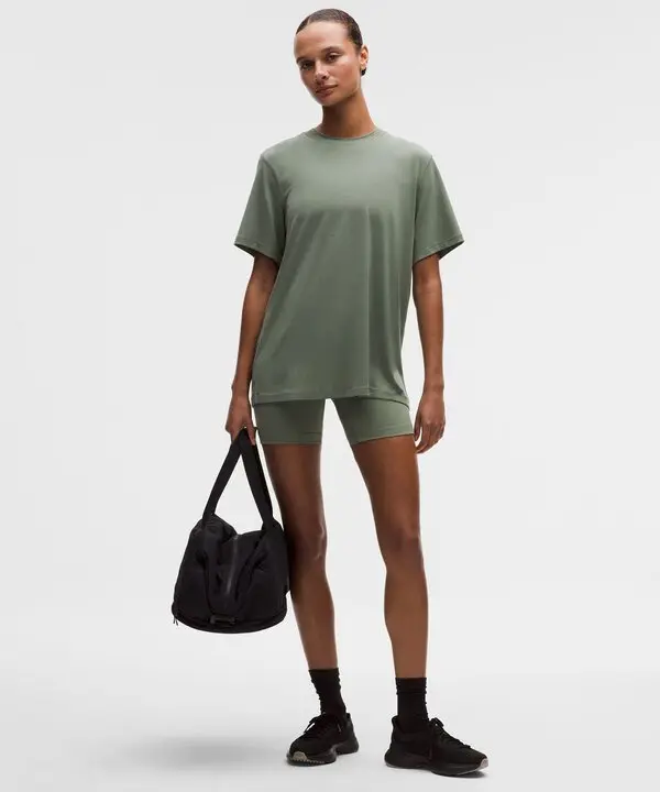 Lululemon Wunder Train High-rise Short 6 - Willow Leaf