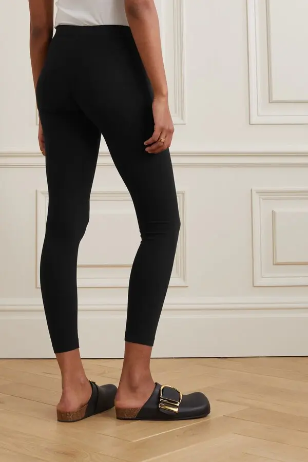 JAMES PERSE Stretch-pima Cotton Jersey Leggings