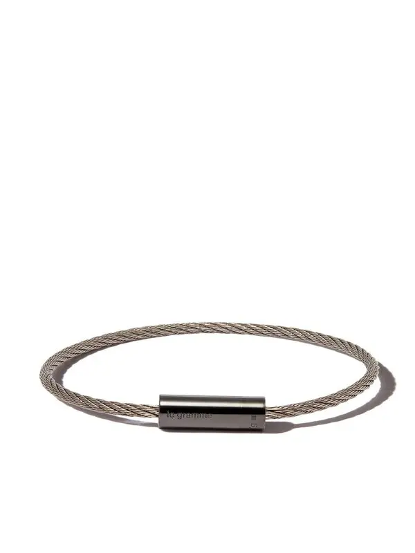 Le Gramme Le Câble Bracelet - Silver