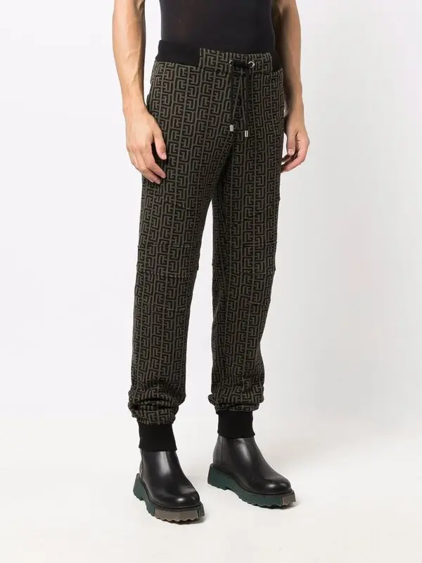 Balmain Monogram-print Track Pants