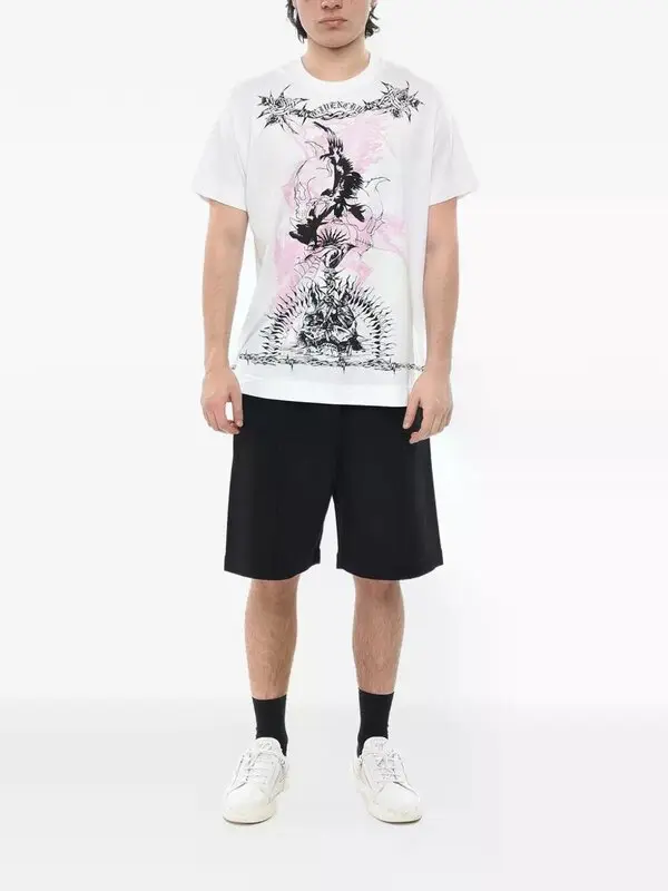 Givenchy Gothic Print T-shirt