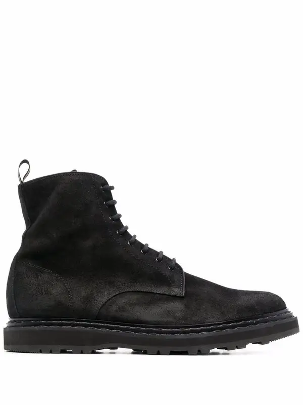 Officine Creative Lydon Palio Leather Boots