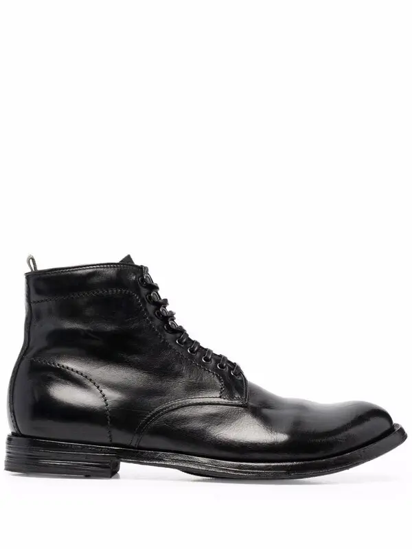 Officine Creative Anatomia Leather Lace-up Boots