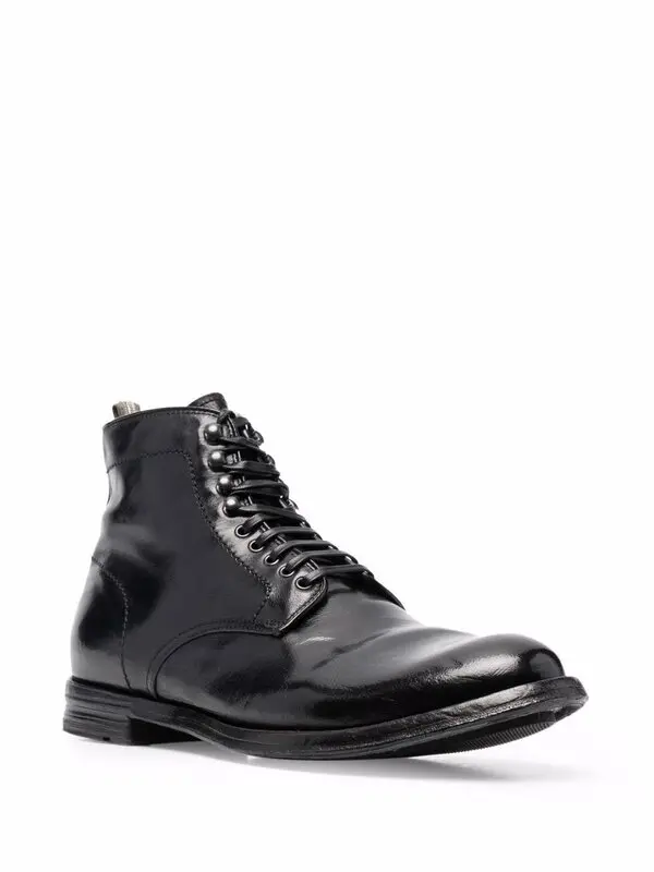 Officine Creative Anatomia Leather Lace-up Boots