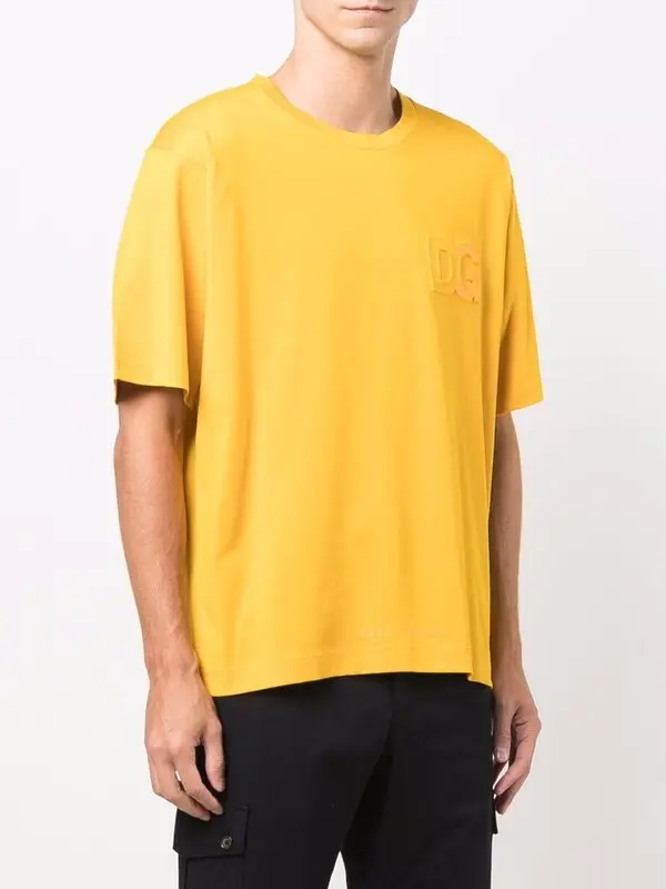 Dolce & Gabbana Logo-embossed Cotton T-shirt