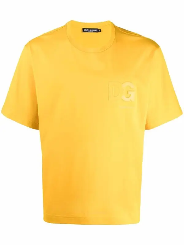 Dolce & Gabbana Logo-embossed Cotton T-shirt
