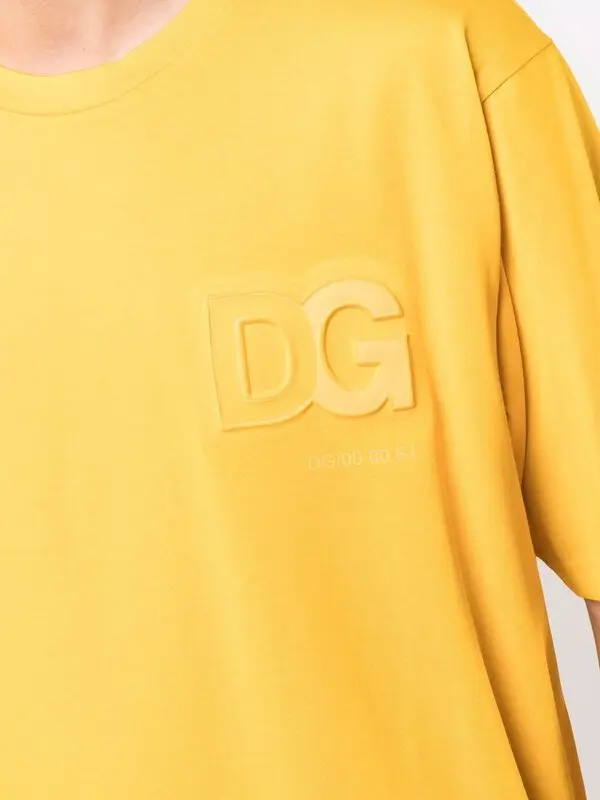 Dolce & Gabbana Logo-embossed Cotton T-shirt