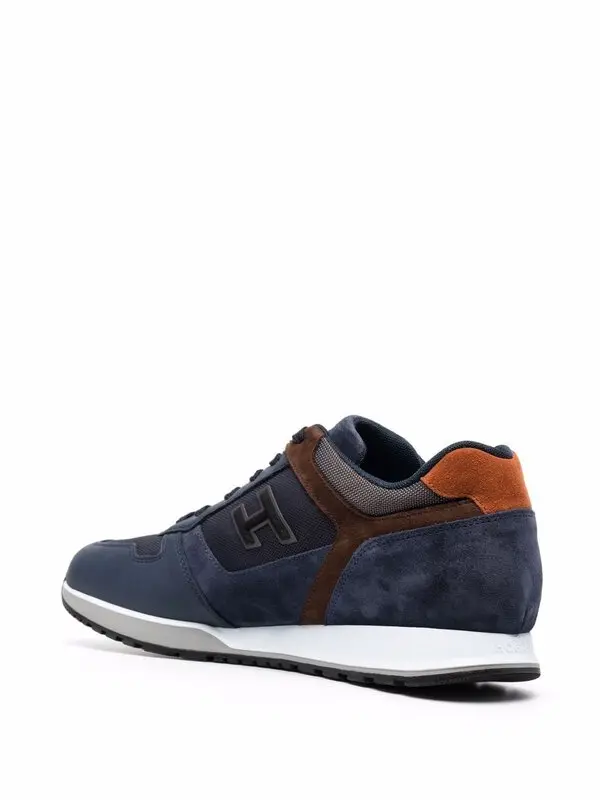 Hogan Panelled Leather Sneakers