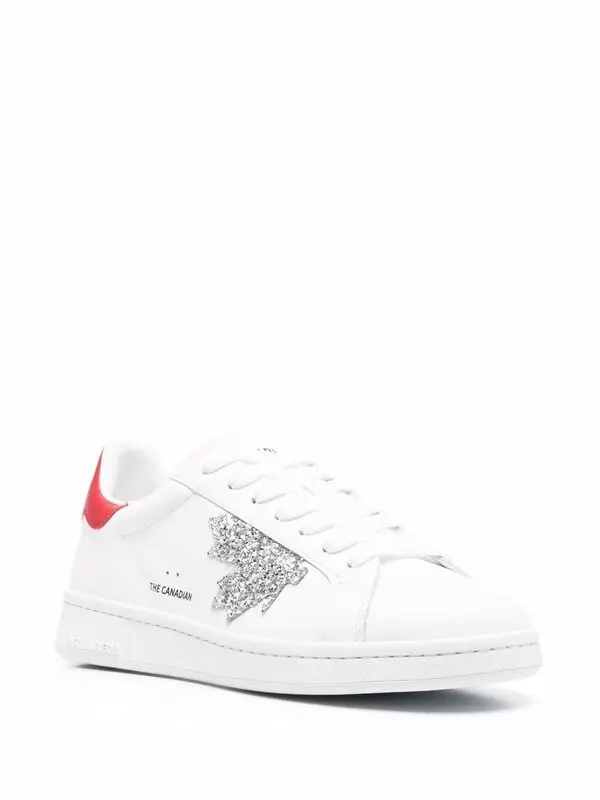 Dsquared2 Logo-print Low-top Sneakers - White