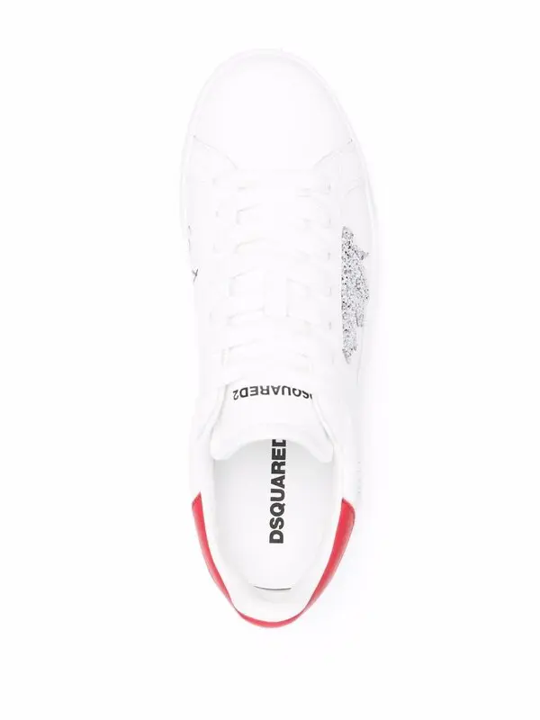 Dsquared2 Logo-print Low-top Sneakers - White