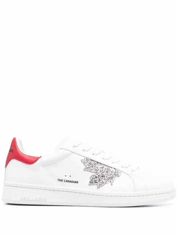 Dsquared2 Logo-print Low-top Sneakers - White