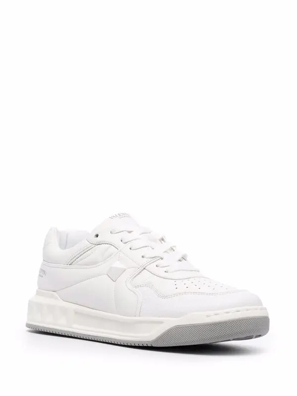 Valentino Garavani One Stud Low-top Sneakers - White