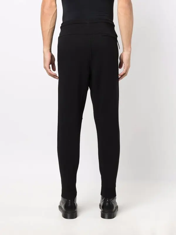 C.P. COMPANY Drawstring-waist Cotton Track Trousers