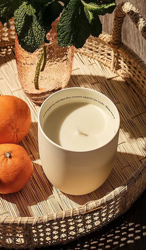 Aesop Aromatique Candle In White